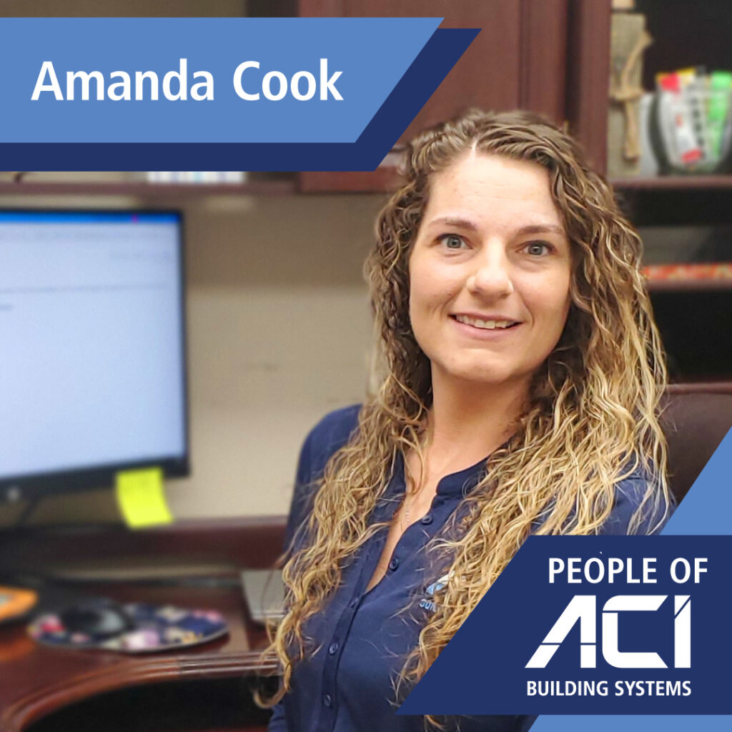 People of ACI – Amanda Cook – Estimating – ACI
